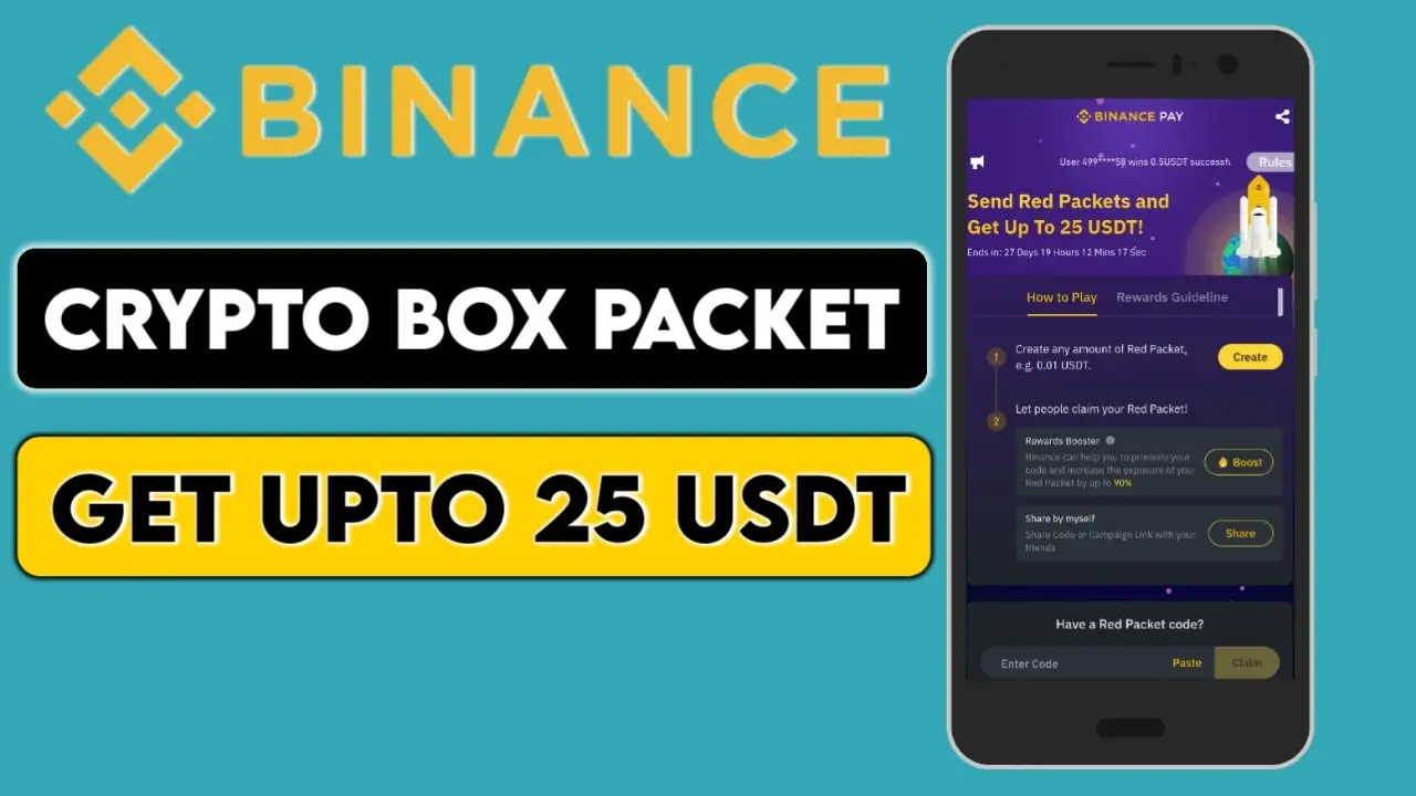 Binance Crypto Box Red Packet: Scan QR Code & Get Free USDT Binance Crypto Box Red Packet: Scan QR Code & Get Free USDT